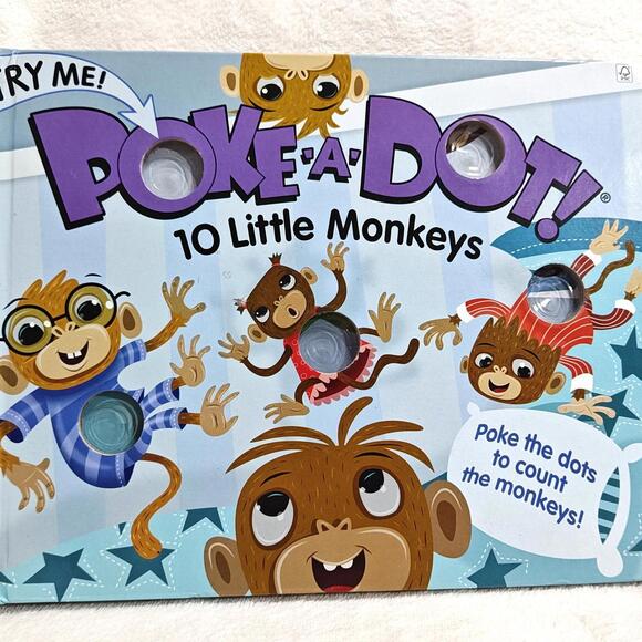 Melissa & Doug | Other | Pokeadot Little Monkeys Board Book | Poshmark